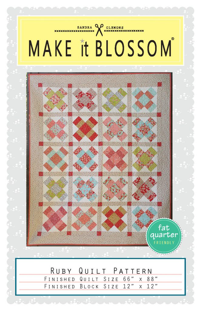 Ruby Quilt Pattern – Download | Sandra Clemons