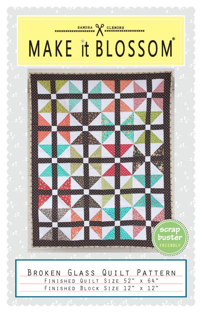 Broken Glass Quilt Pattern – Download | Sandra Clemons